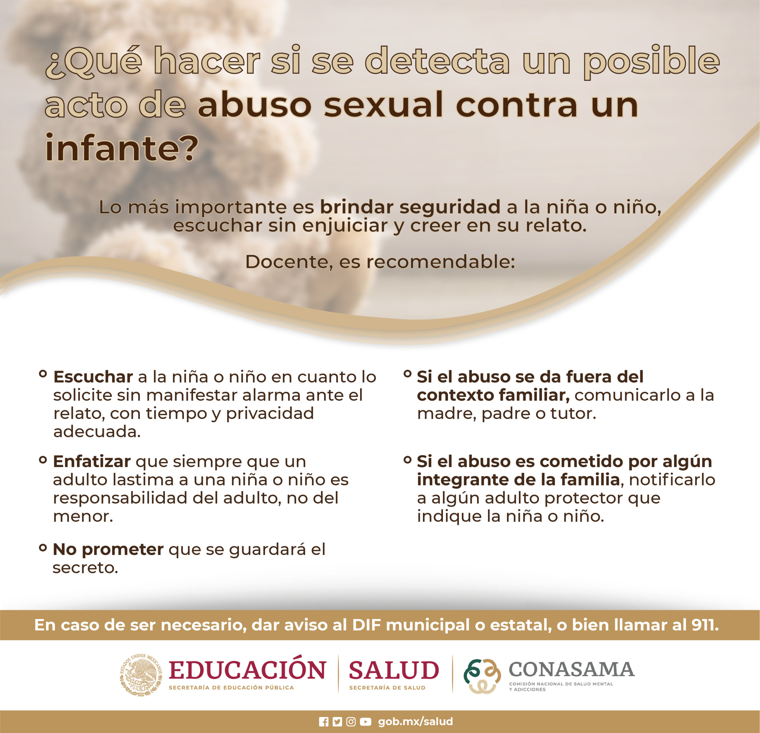 Prevención del abuso sexual infantil - Subsecretaría de Educación Básica